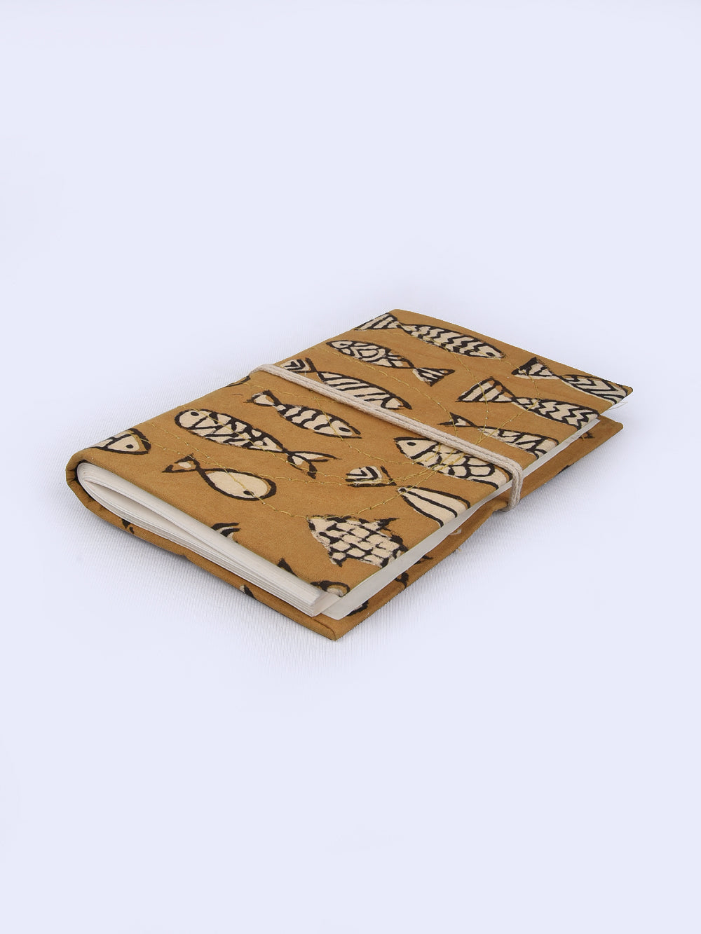 Yellow Matsya Fish Traditional Bahi Khata A6