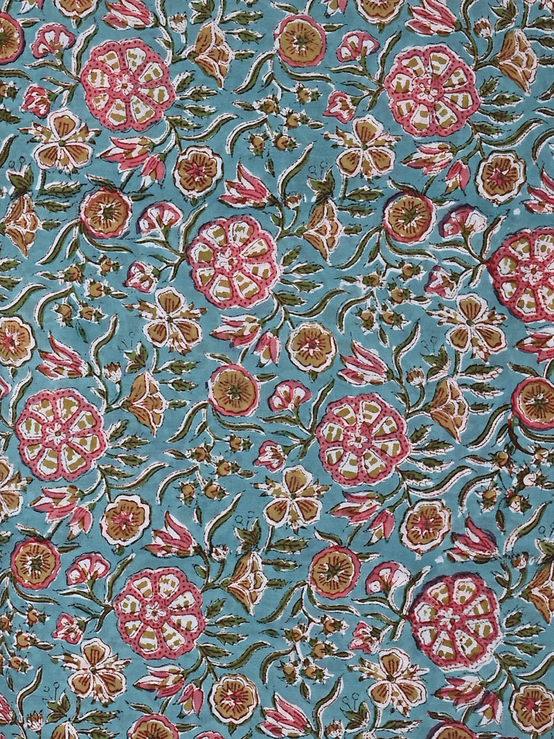 Sanganeri Hand Block Printed Fabrics