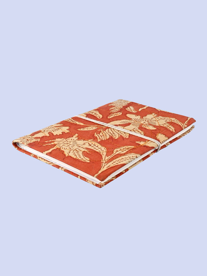 Yellow Leafy Traditional Bahi Khata A5